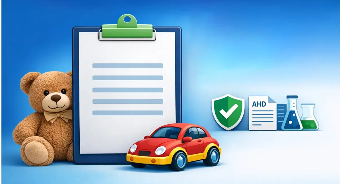 Amazon Toy Compliance AHD, EN 71 & Third-Party Testing